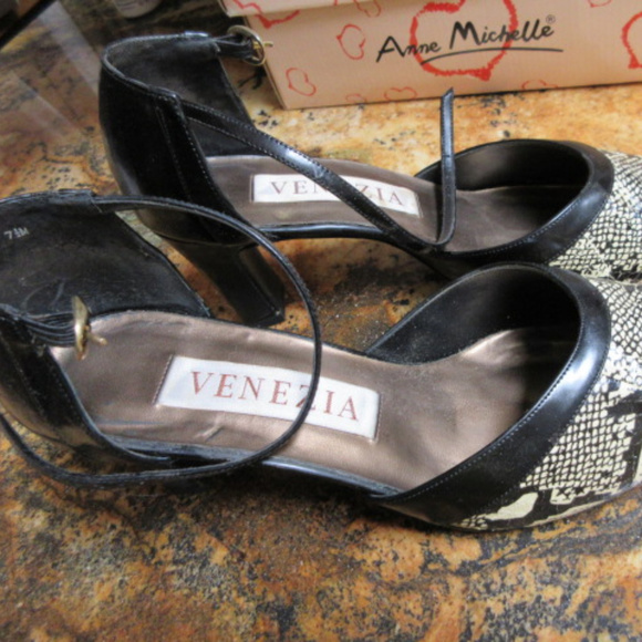 Venezia | Shoes | Venezia Faux Snake Skin High Heel Shoes 75m | Poshmark